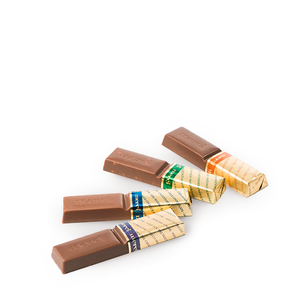 merci Finest Selection Herbe Vielfalt – Edle Schokolade genießen