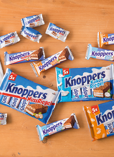 Knoppers Nuss Riegel online kaufen | Storck Shop